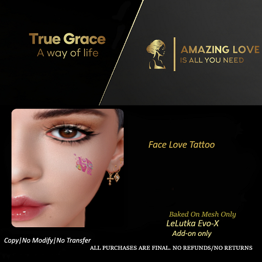 Second Life Marketplace - Face Love Tattoo